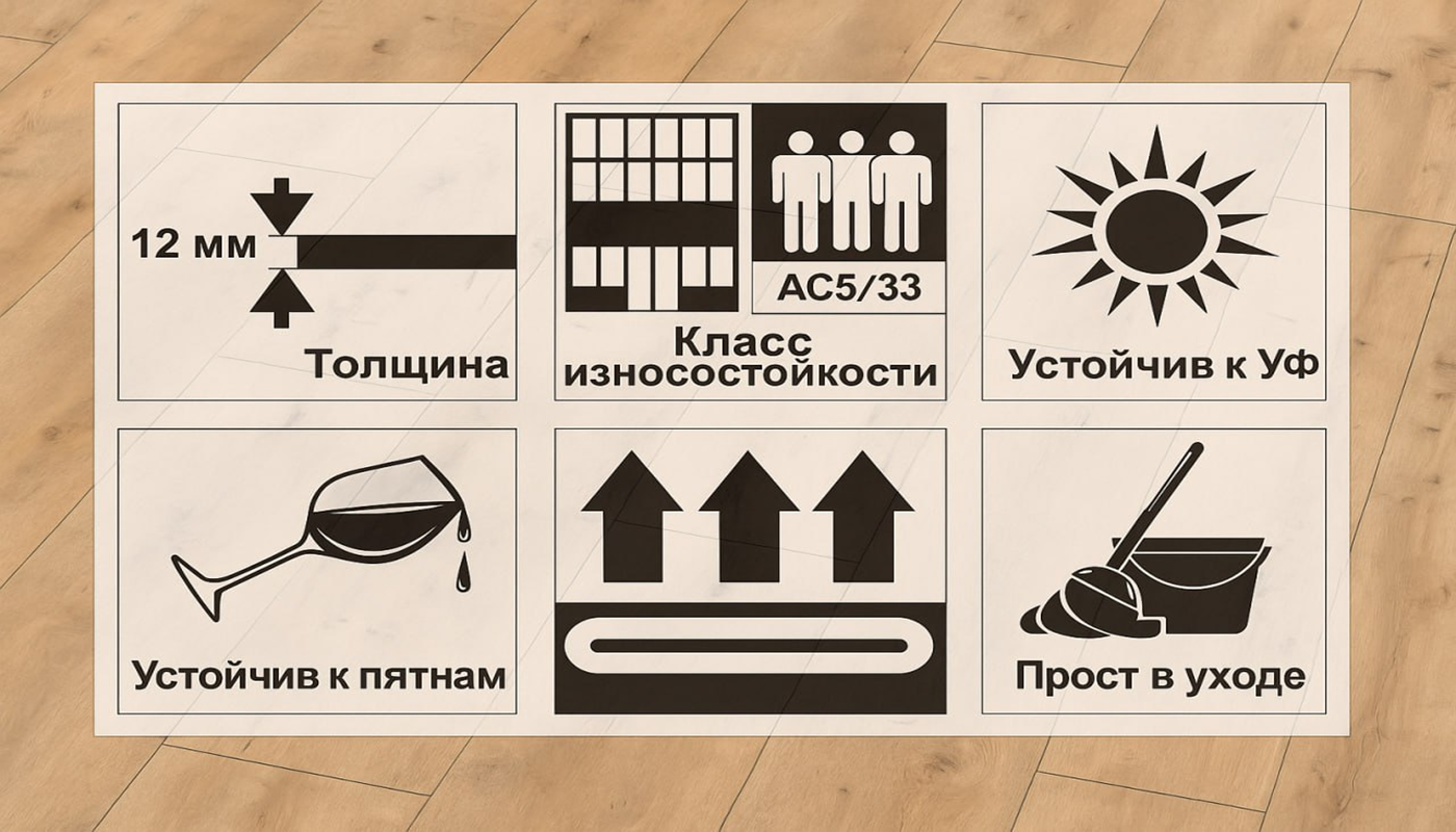 Классы износостойкости ламината: гид от Ceramall