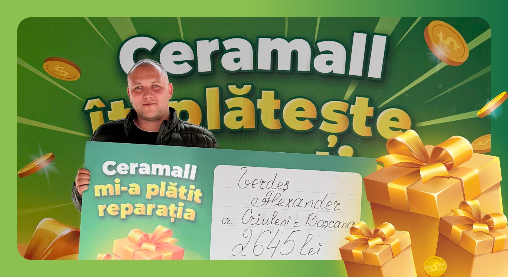 Cum s-a desfășurat prima ediție a tombolei | Ceramall.md